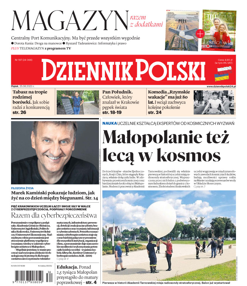 Dziennik Polski - wydanie poniedziałek - sobota